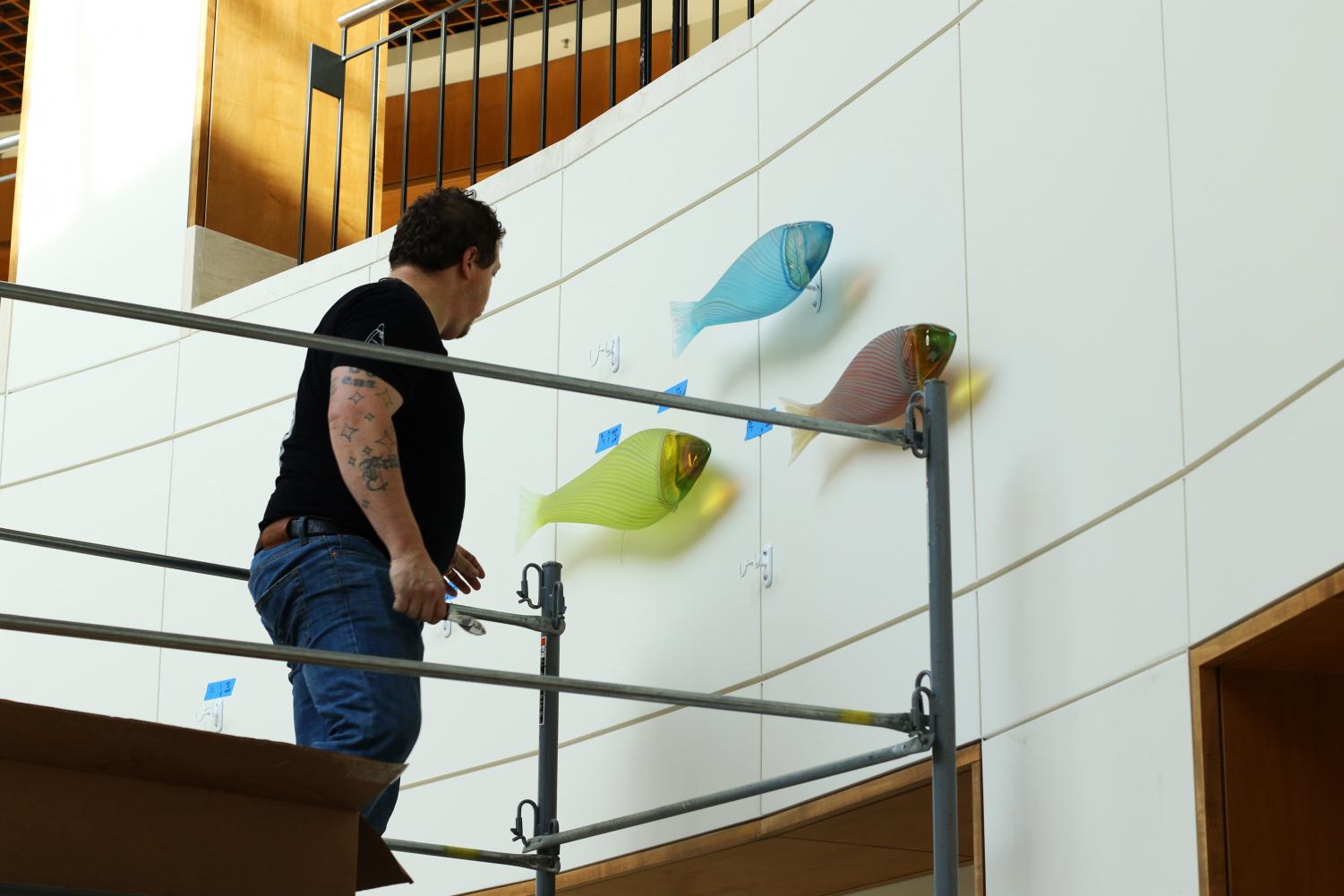 “Salmon Run” artwork brings cultural history to campus – The Daily ...
