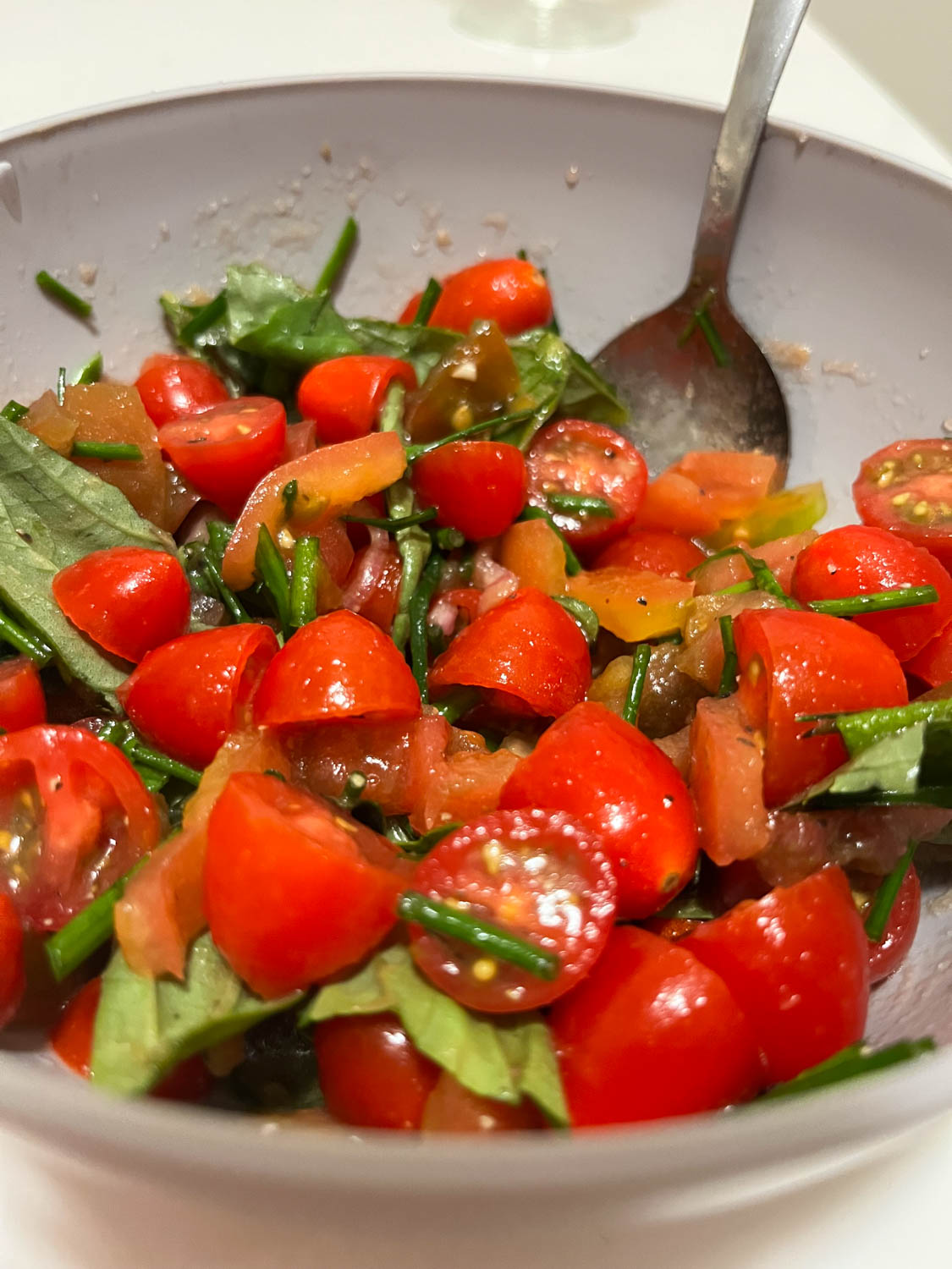 Sipping with Grace: Prophecy Pinot Grigio with summer tomato herb salad ...